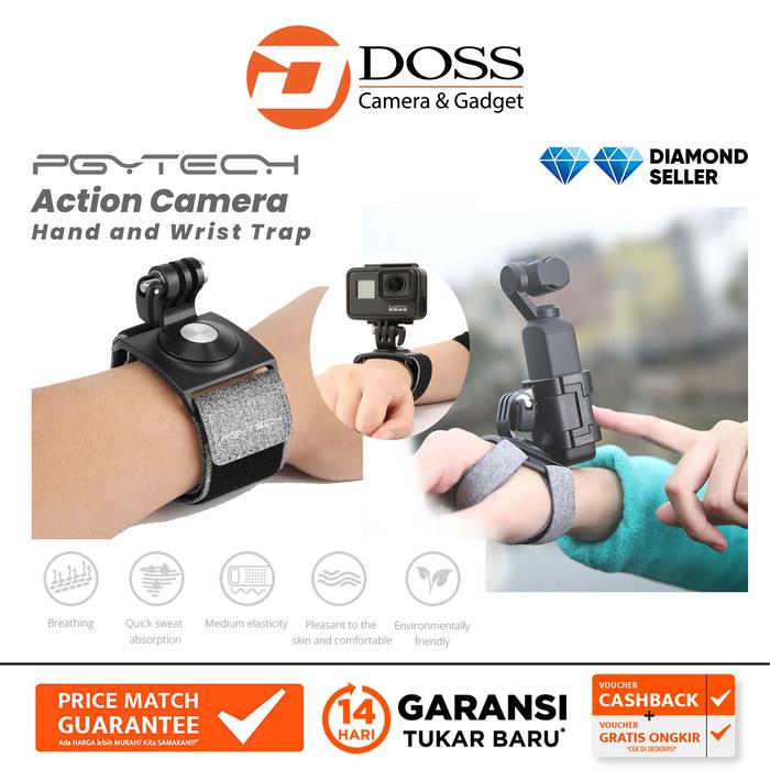 Jual PGYTECH Action Camera Hand and Wrist Strap hand wrist strap action ...