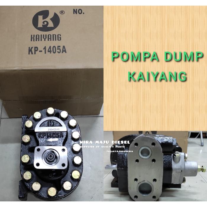 Jual KP-1405A KP1405A Pompa Pto Gear Pump Dump Truck Hino Fuso Nissan ...