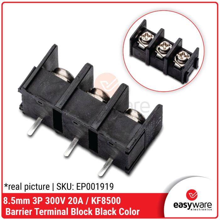 Jual KF8500 8.5mm Terminal Block 3P 3 Pin Terminal Blok KF8500 300V 20A ...