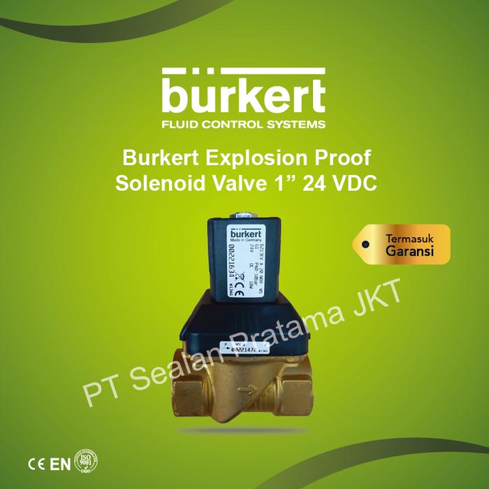 Jual Burkert Explosion Proof Solenoid Valve 1 inch 24VDC - Kota Tangerang - Sealan Indonesia ...