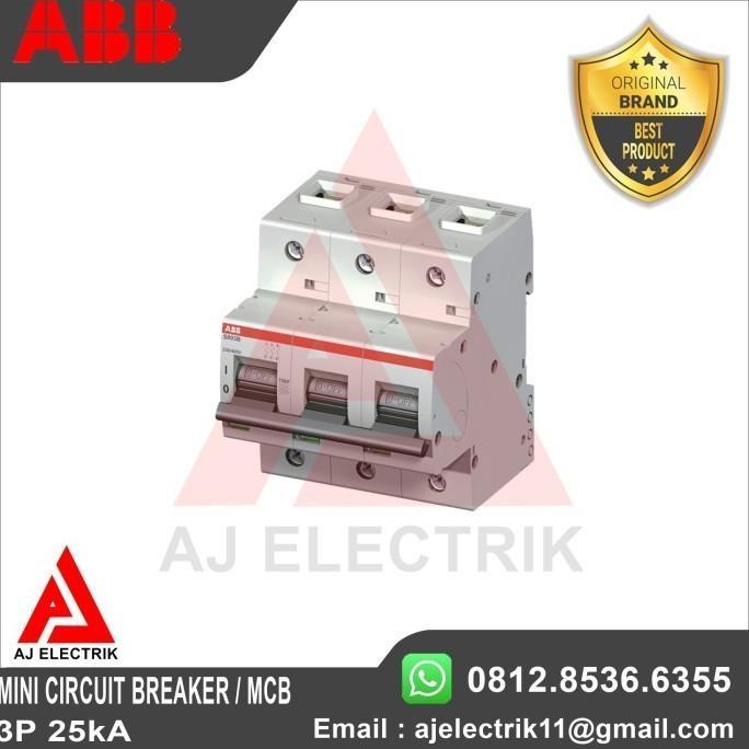Jual Mcb Abb / S 803C-C125 / S803Cc125 / 3P 125A / 25Ka - Jakarta Barat - Mitra Autopedia ...