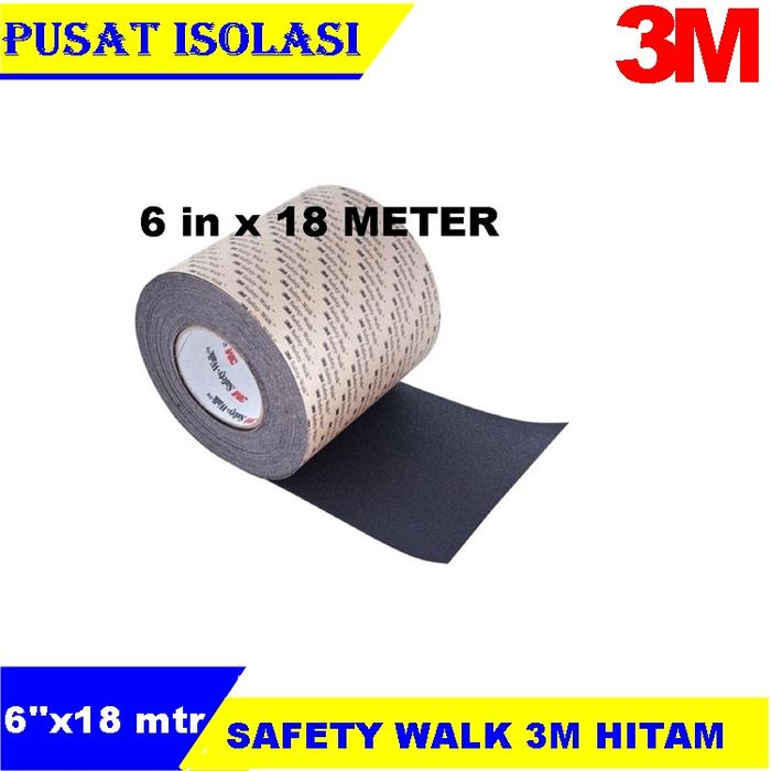 Jual 3M Safety Walk Hitam 610 uk 6 inchi x 18 mtr - Jakarta Barat - pusat isolasi | Tokopedia
