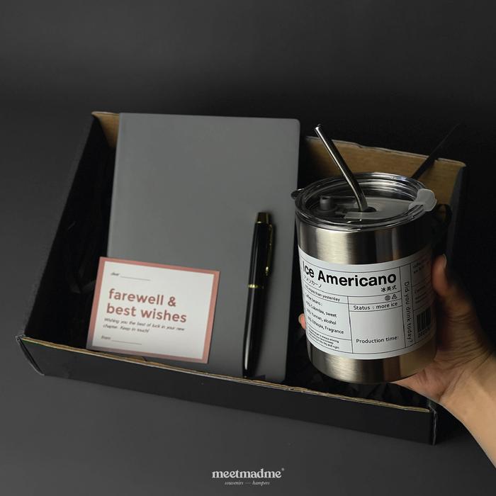 Jual Hampers Notebook Tumbler Pen Gift Box Corporate Seminar Kit ...