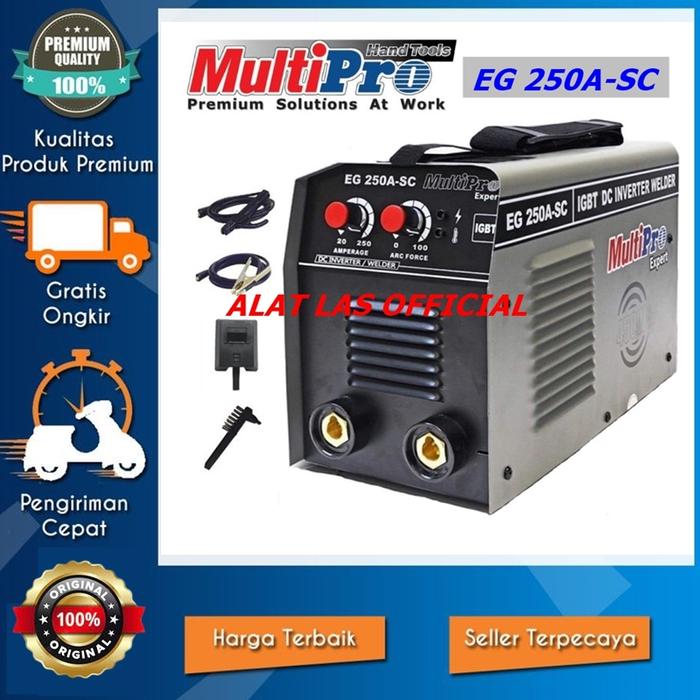 Jual Multipro Mesin Trafo Travo Las 250 A Inverter EG 250 A SC IGBT 220 ...