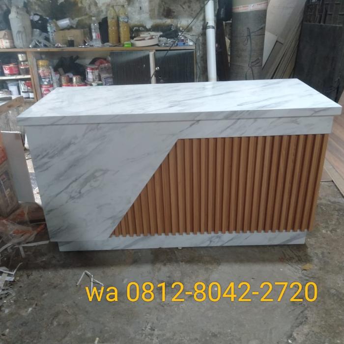 Jual meja counter meja receptionist meja kasir meja kantor 150*60*80,cm ...