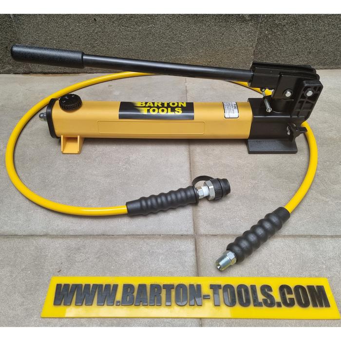 Jual Hand Hydraulic Pump 900ml P392 BARTON Model Enerpac Hidrolik Pompa ...
