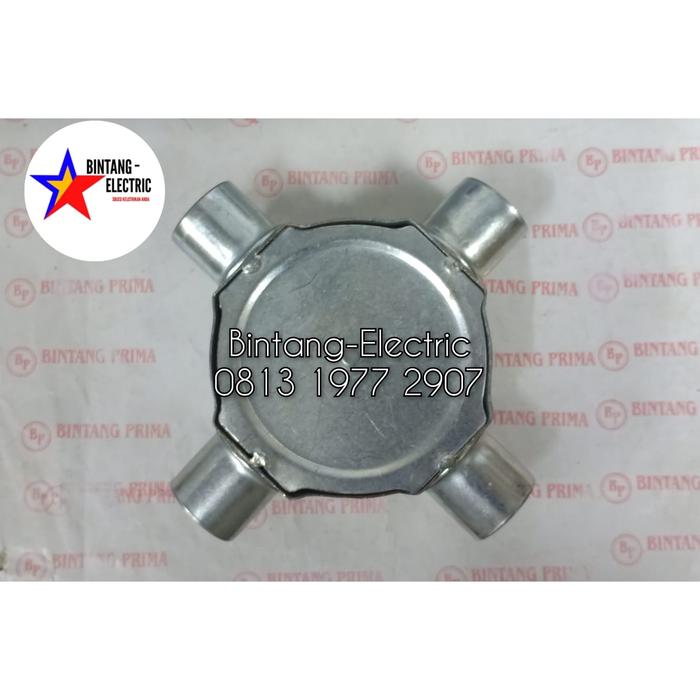 Jual T Dus Besi Galvanis 4 Cabang T Dus 3 way Besi Galvanis E25 ...