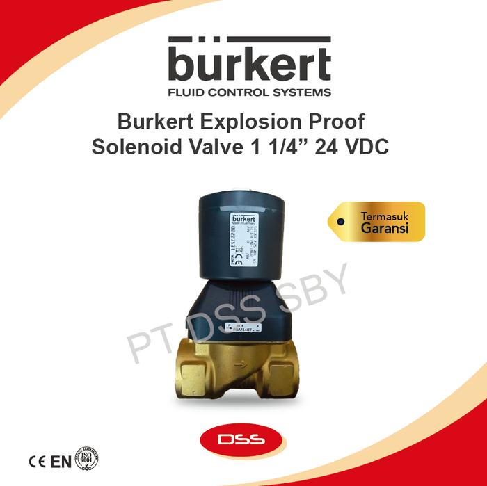 Jual Burkert Explosion Proof Solenoid Valve 1 1/4 inch 24VDC - Kota Surabaya - PT DSS SBY ...