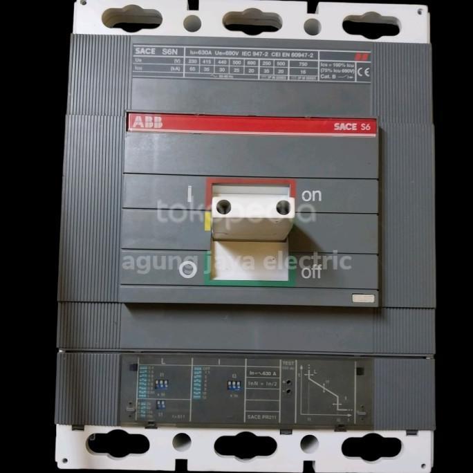 Jual Mccb Abb Sace S6N 3P 630A 65Ka - Jakarta Barat - Mitra Autopedia Nusantara | Tokopedia