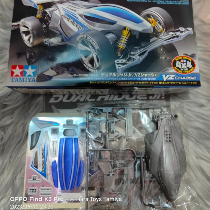 Jual Tamiya 18096 Bodi Body Dual Ridge Jr Vz Chassis + Decal + Dus Box ...