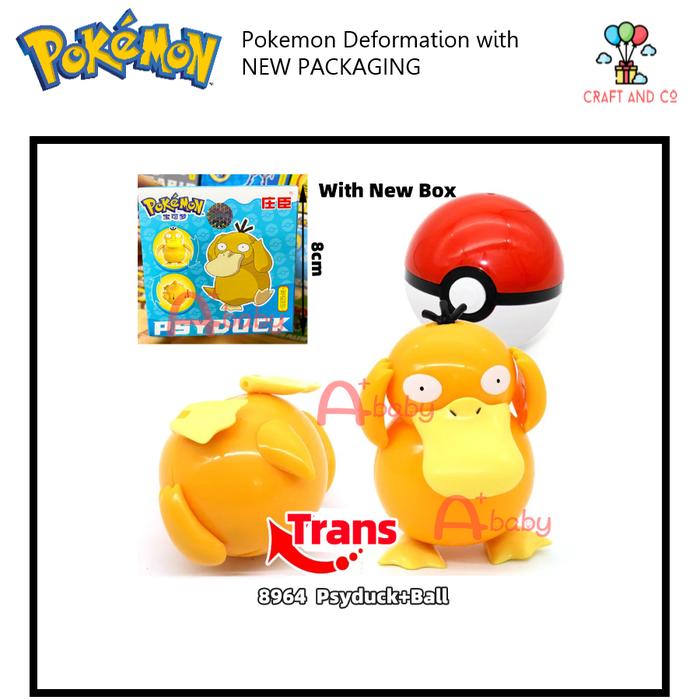 Jual Mainan Pokemon Pokeball deformation figure satuan New Packaging ...