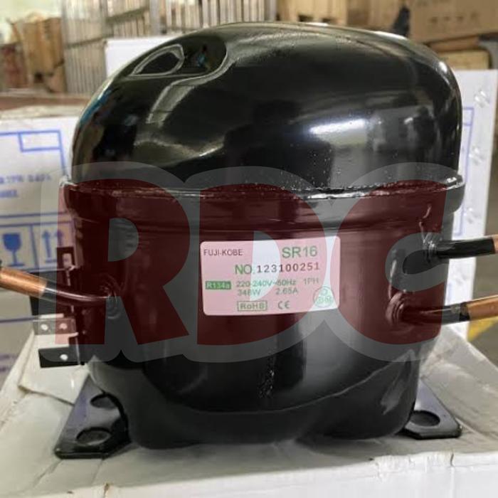 Jual KOMPRESOR FUJI-KOBE SR16 | COMPRESSOR KULKAS FREEZER 1/2PK R134 ...