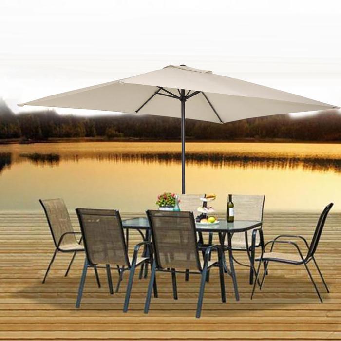 Jual 2x3 2x2M Garden Outdoor Parasol Beach Umbrella Table Parasol Um ...