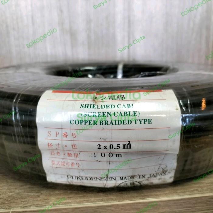 Jual Kabel Screen Shielded 2 x 0.75 mmsq FUKUDENSEN JAPAN @100meter ...