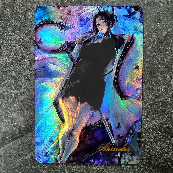 Jual SC Demon Slayer Shinobu Kocho Metal Hairline Texture Hologram ...