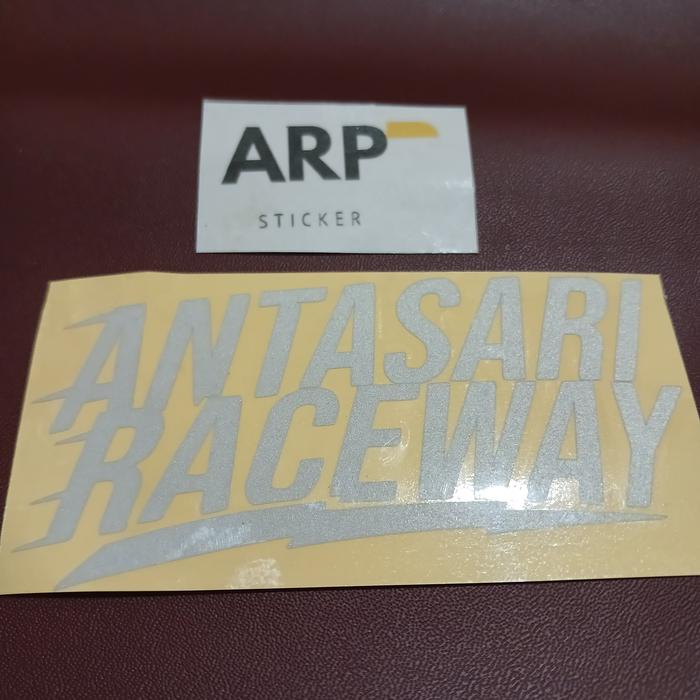 Jual STICKER STIKER MOTOR ANTASARI RACEWAY CUTTING - Putih - Jakarta ...