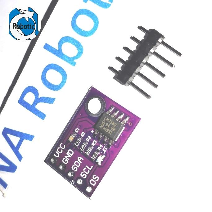 Jual LM75 Module Temperature I2C - Kota Surabaya - NA Robotic | Tokopedia