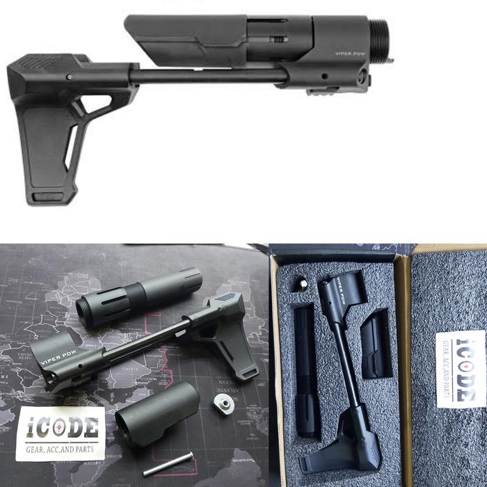 Jual Popor m4 SI PDW gen 2 stock CQB m4 tactical AR aeg - Jakarta Utara ...