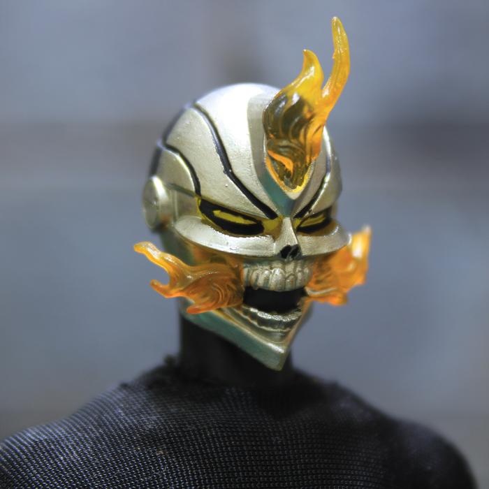 Jual 1/12 Custom Mezco Marvel Legends Ghost Rider Robbie Reyes Head ...