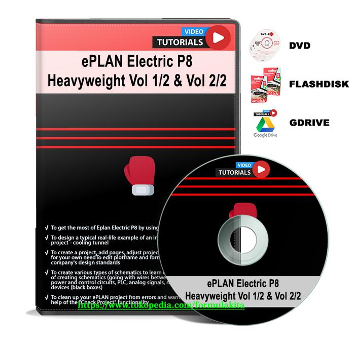 Jual VIDEO TUTORIAL EPLAN ELECTRIC P8 HEAVYWEIGHT VOL2/1 & VOL.2/2 ...