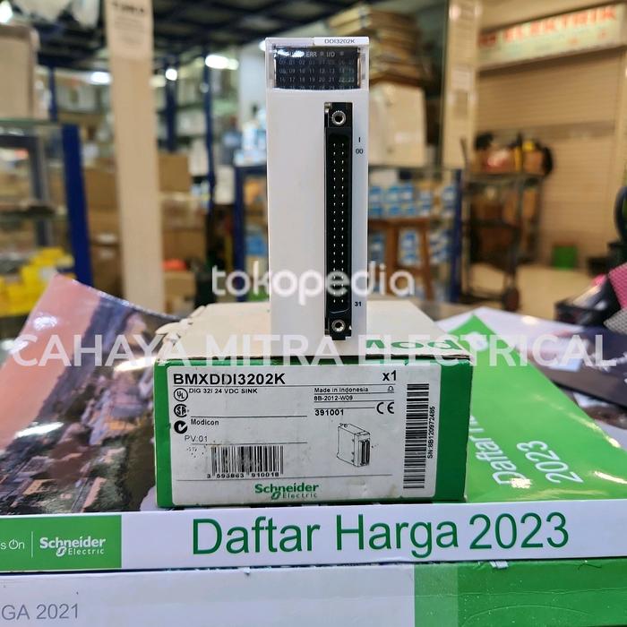 Jual PLC SCHNEIDER SERIES BMXDDI3202K - MODICON BMXDDI3202K NEW ...