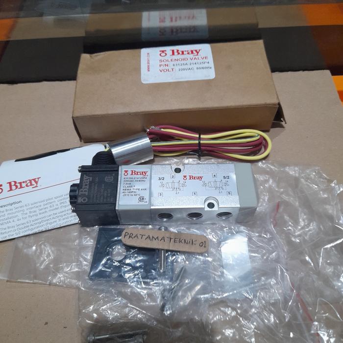 Jual SOLENOID VALVE NAMUR BRAY 631250-214125PA AC220V BRAY NAMUR VALVE ...
