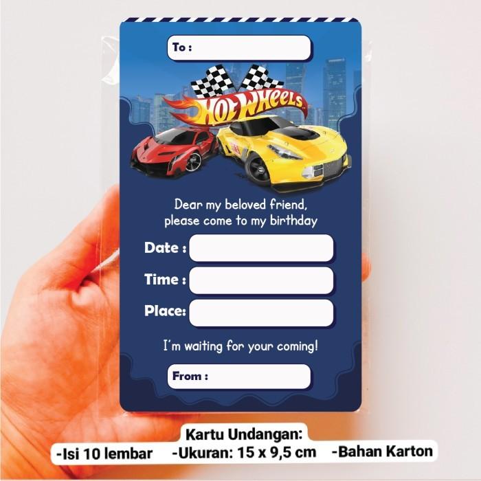 Jual TOPPER CAKE HOT WHEELS HAPPY BIRTHDAY DEKORASI ULTAH HIASAN MOBIL ...