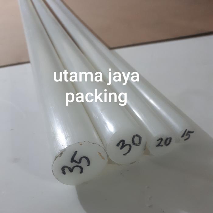 Jual Nylon rod 20mm × 1 meter as hdpe batangan - Jakarta Barat - Utama ...