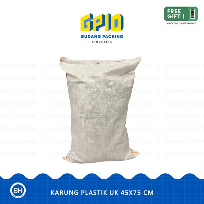 Jual Karung Plastik 25kg 45x75 - Jakarta Barat - GPID Gudang Packing ...