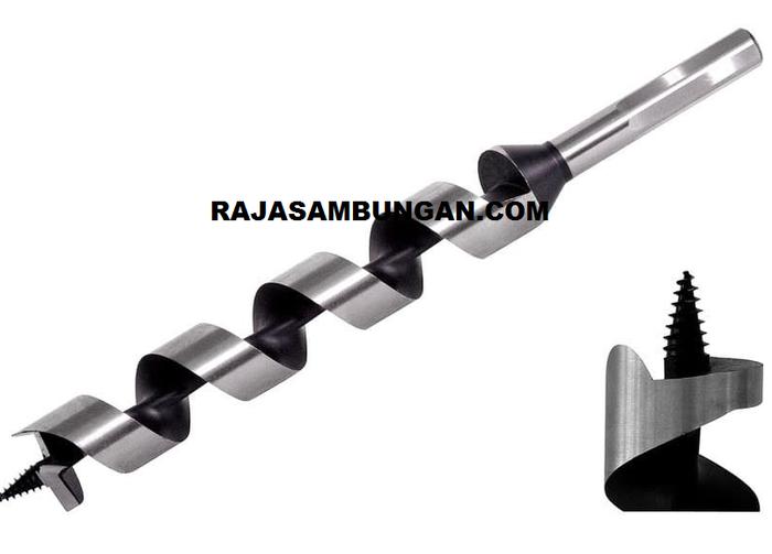 Jual Mata Bor Auger Bit 1 inch x 300 mm Bor Kayu Spiral Pelubang Kayu ...