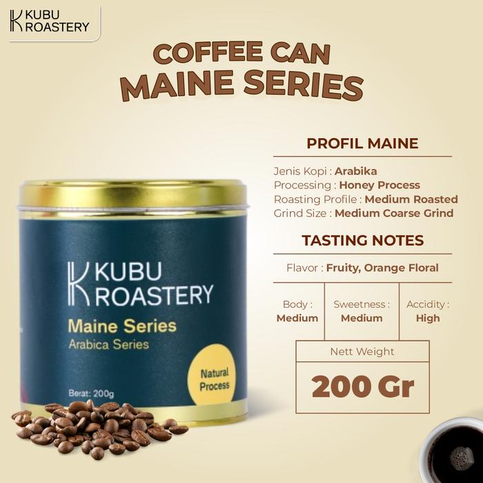 Jual BIJI KOPI PREMIUM ARABIKA - 200 GR I MAINE SERIES - Kota Surabaya ...