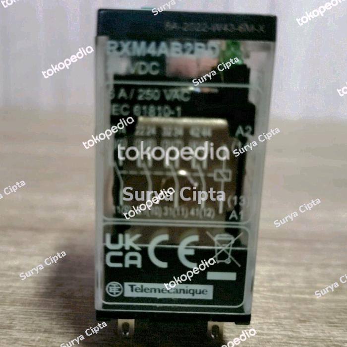 Jual Schneider Plug in Relay RXM 14 Pin 4 NO 4 NC 6A LED RXM4AB2BD - Jakarta Pusat - Surya Cipta ...