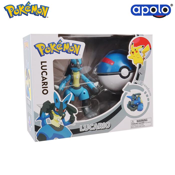 Promo Apolo Pokemon Transform Figure & Ball - Lucario - Jakarta Barat ...