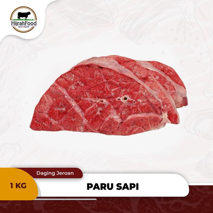 Jual Hijrahfood Daging Paru Sapi | Beef Lung Import AUS - 1 kg ...