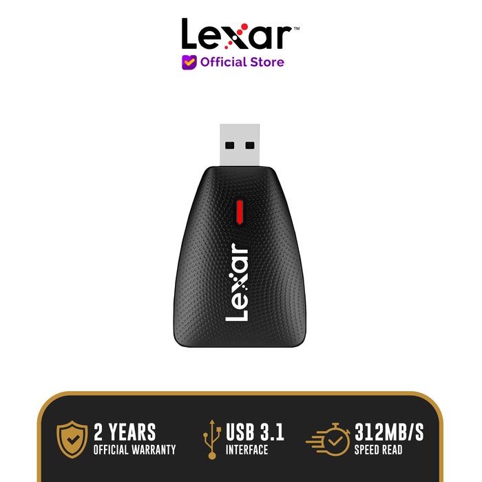 Promo Lexar LRW450U Multi Card 2 in 1 Card Reader SD & MicroSD USB 3.1 ...