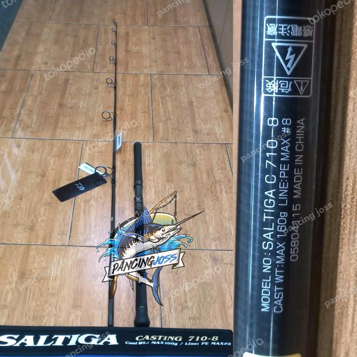 Jual JORAN SPINNING DAIWA SALTIGA CASTING 710 8 PE8 NEW 2021 - Jakarta Utara - pancing joss ...