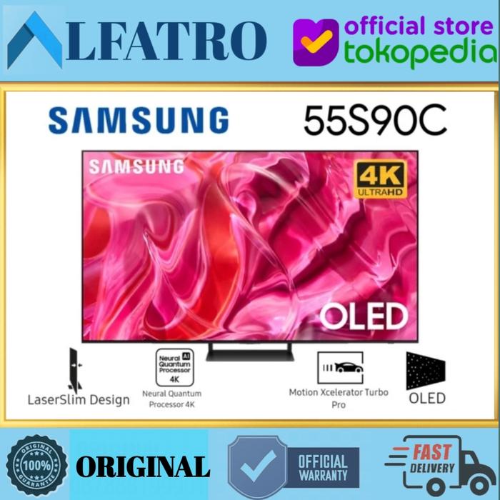 Promo SAMSUNG OLED TV 55S90C 4K UHD SMART TV QA55S90C DOLBY ATMOS 55S90 ...