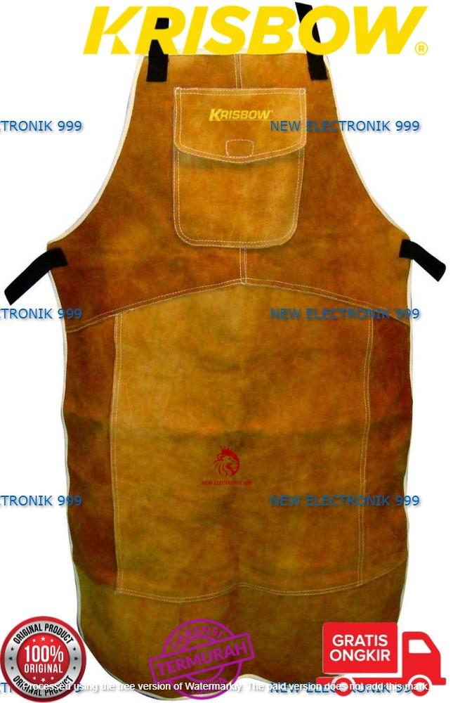 Jual Krisbow Apron Las Kulit Cokelat KW1000480 - Jakarta Barat - New ...