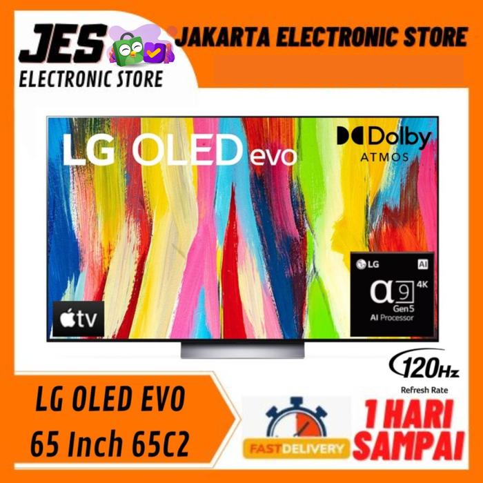 Promo TV LG 65C2 OLEDevo Smart UHD 4K HDR10+ 65" OLED65C2PSA LG OLED // 65C3 Cicil 0% 3x ...