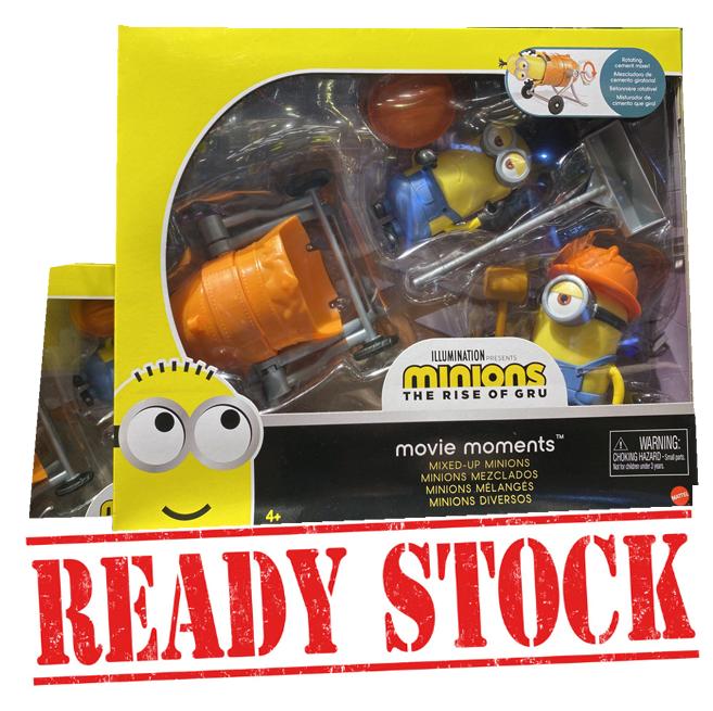 Jual MINIONS Action Figure - THE RISE OF GRU - Mixed Up Mattel Original ...