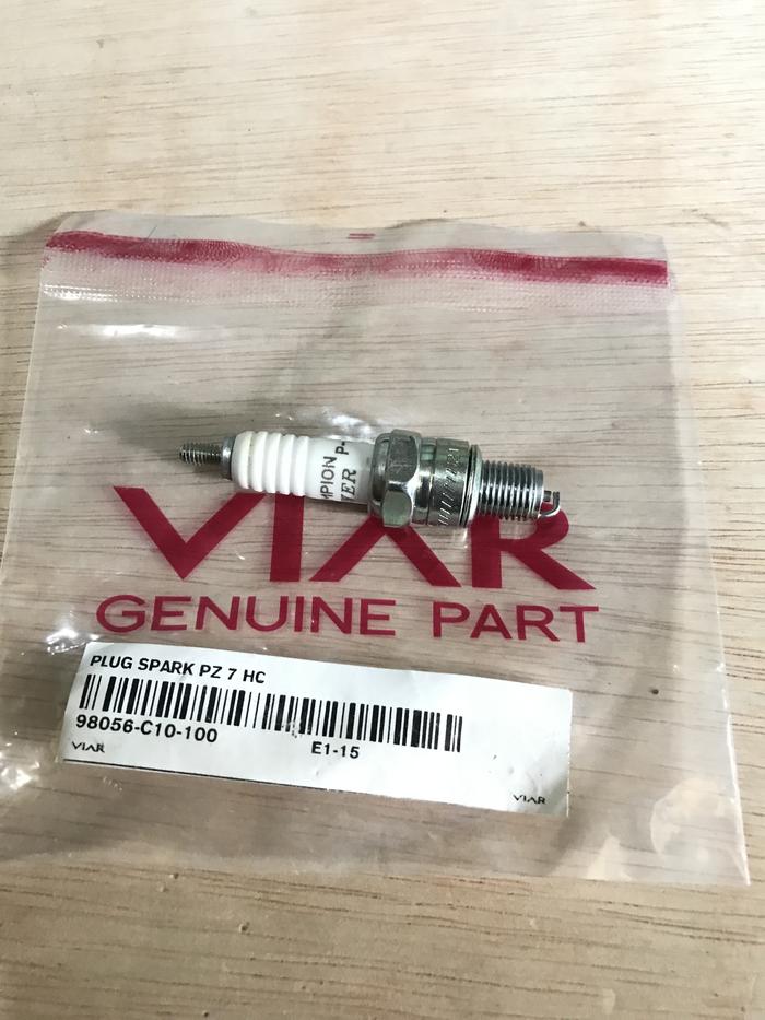 Jual BUSI VIAR KARYA BIT 100CC TOSSA PICO ORIGINAL VIAR PNP GRAND DLL ...