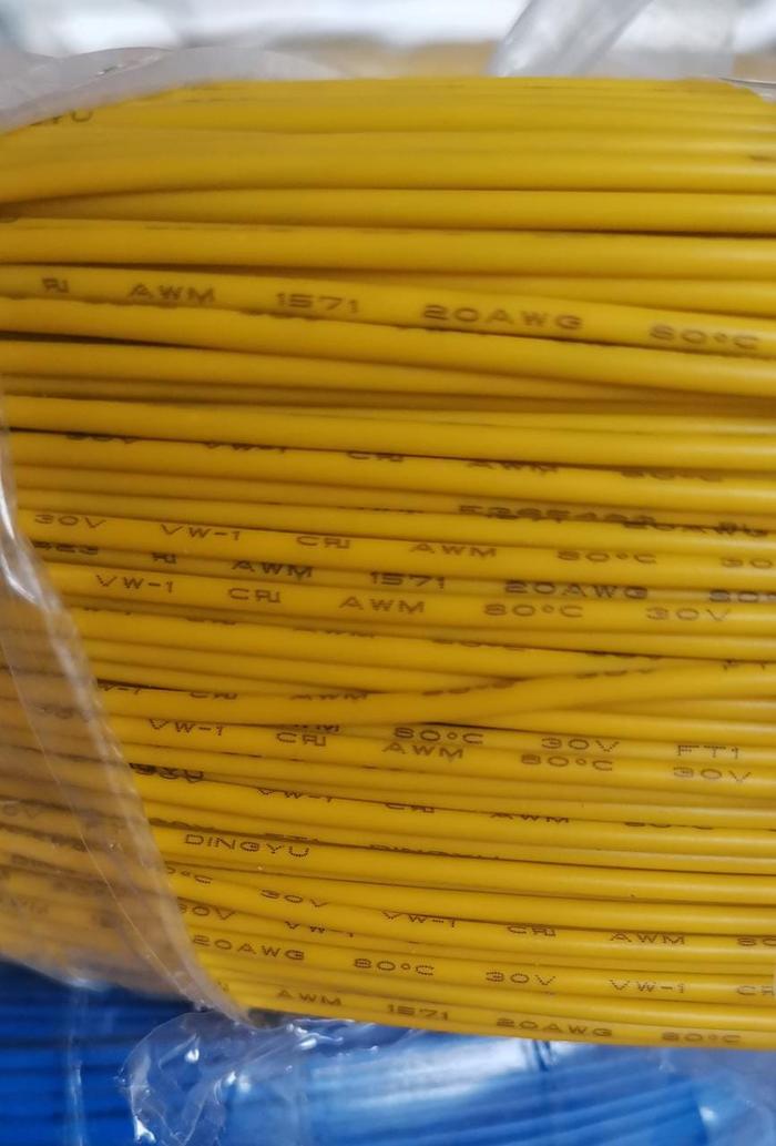 Jual 1meter Kabel AWG20 20AWG per Meter Eceran AWG 20 serabut putih ...