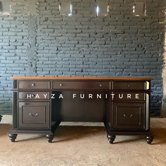 Jual Meja kantor jati meja kerja meja direksi meja direktur kayu jati ...