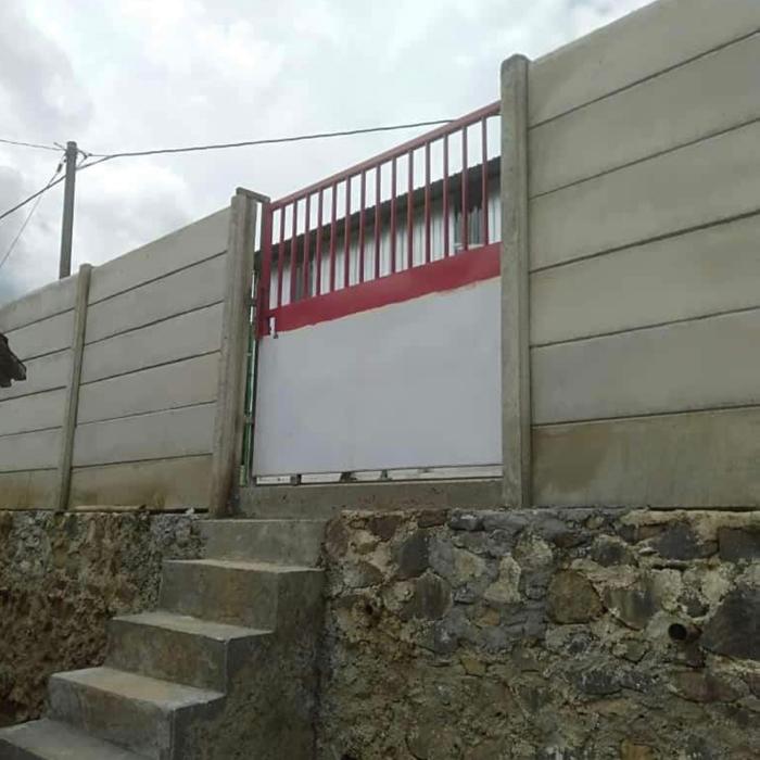 Jual pagar panel beton kuat - Kab. Gunungkidul - Pagar panel precast ...