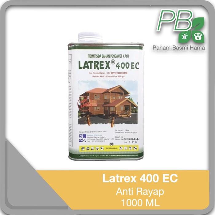Jual Latrex 400 EC - Anti Rayap - Kayu - Rumah dan Bangunan - 1 Liter - Amani 1 L - Kota ...
