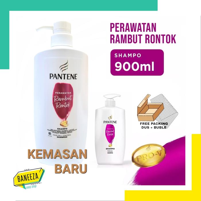 Jual PANTENE Perawatan Rambut Rontok 900ml / Sampo Hair Fall Control ...