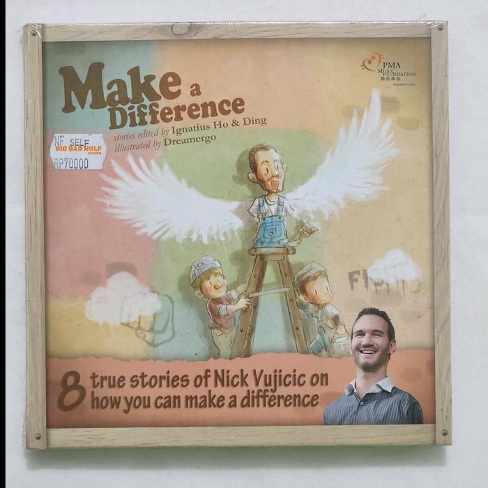 Jual Buku inspirasional anak tentang Nick Vujicic: Make a Difference - Jakarta Barat - 3 little ...