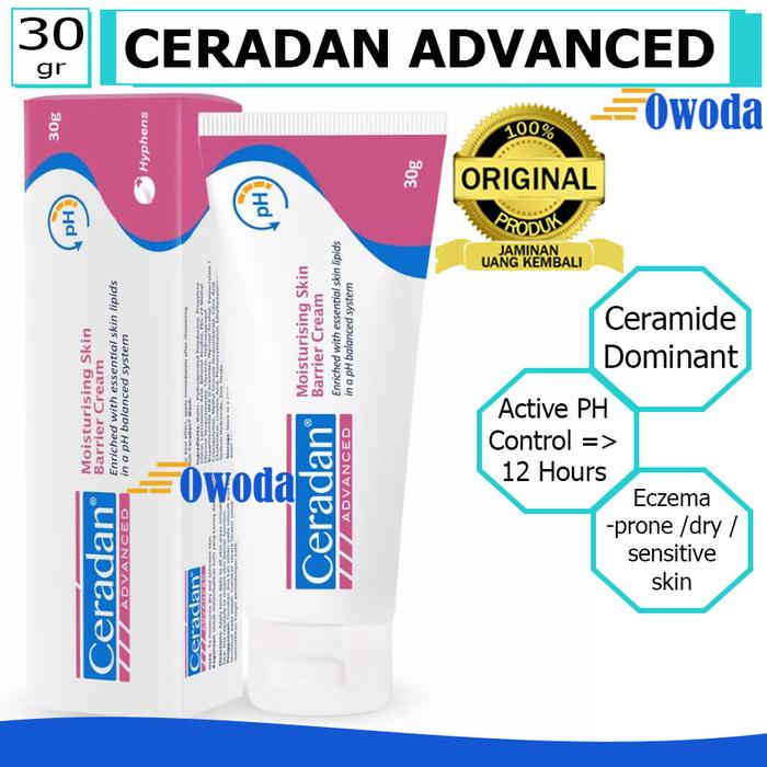 Promo Ceradan Advanced Moisturising Skin Barrier Cream 30 gram dan 80 ...