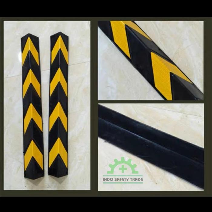 Jual Corner Guard Karet 80cm Pelindung Sudut Tiang Dinding Bumper ...
