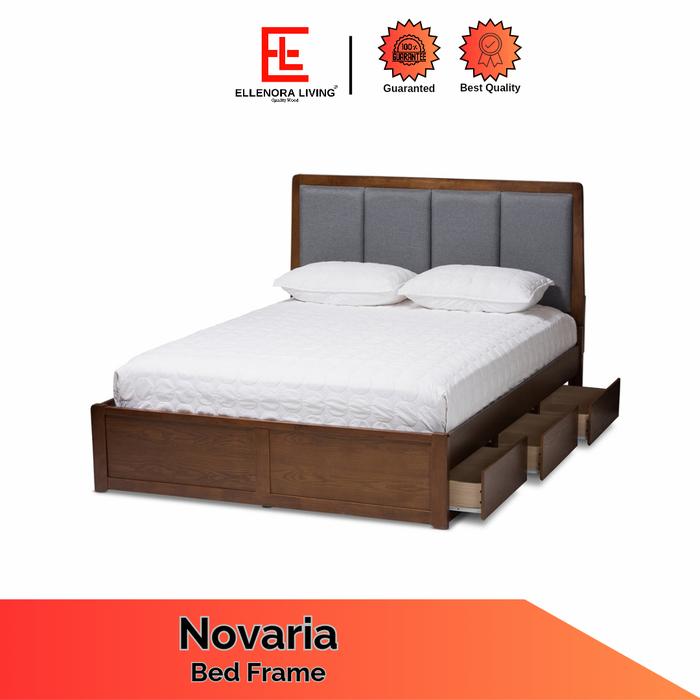 Jual dipan tempat tidur laci minimalis Novaria Bed frame Storage ...